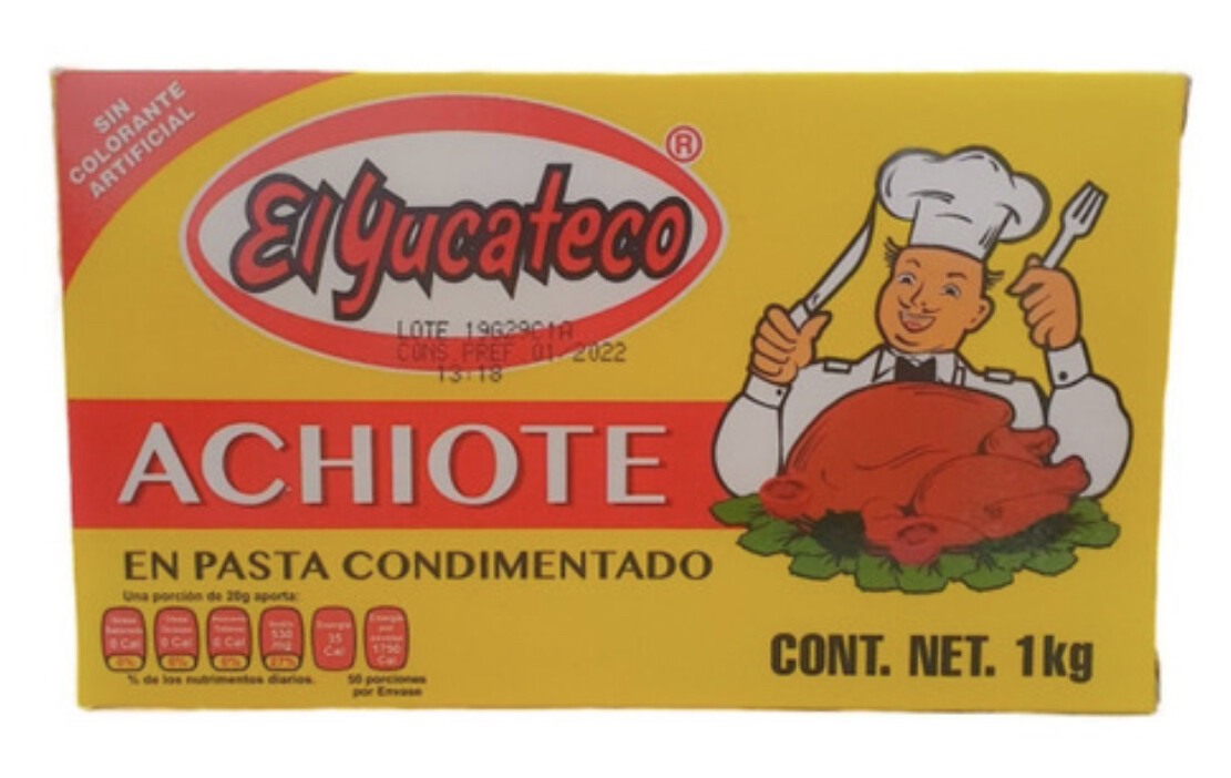 Achiote Yucateco 1 kilo – Aguila Azteca